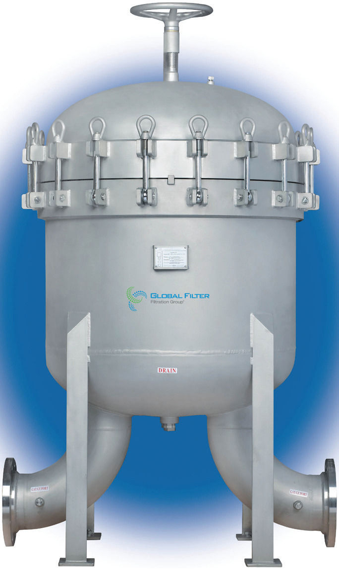 GMBV4304F415GBU - 304 Stainless Steel - Multi-Round Bag Filter Housing ...